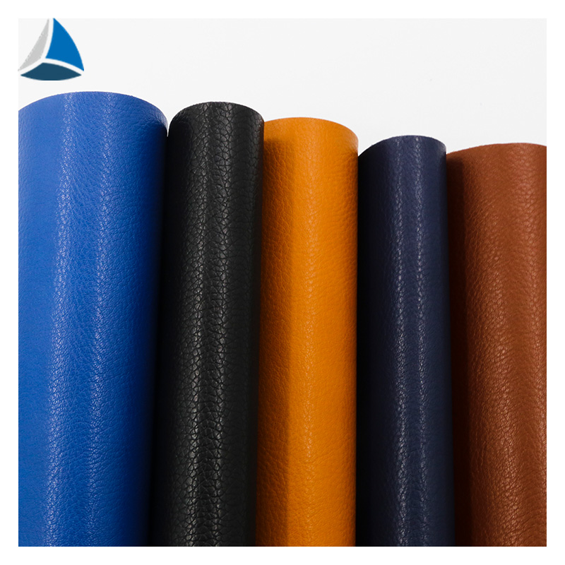 Premium polyurethane vinyl fabric vegan leather for shoes making ...